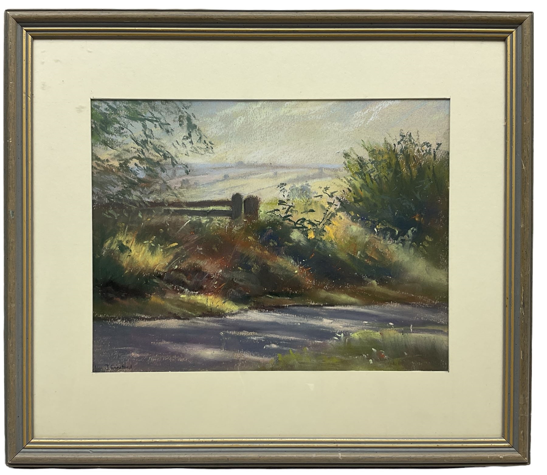 Jill Grinstead | Rural Landscape with Path and Gate | MutualArt