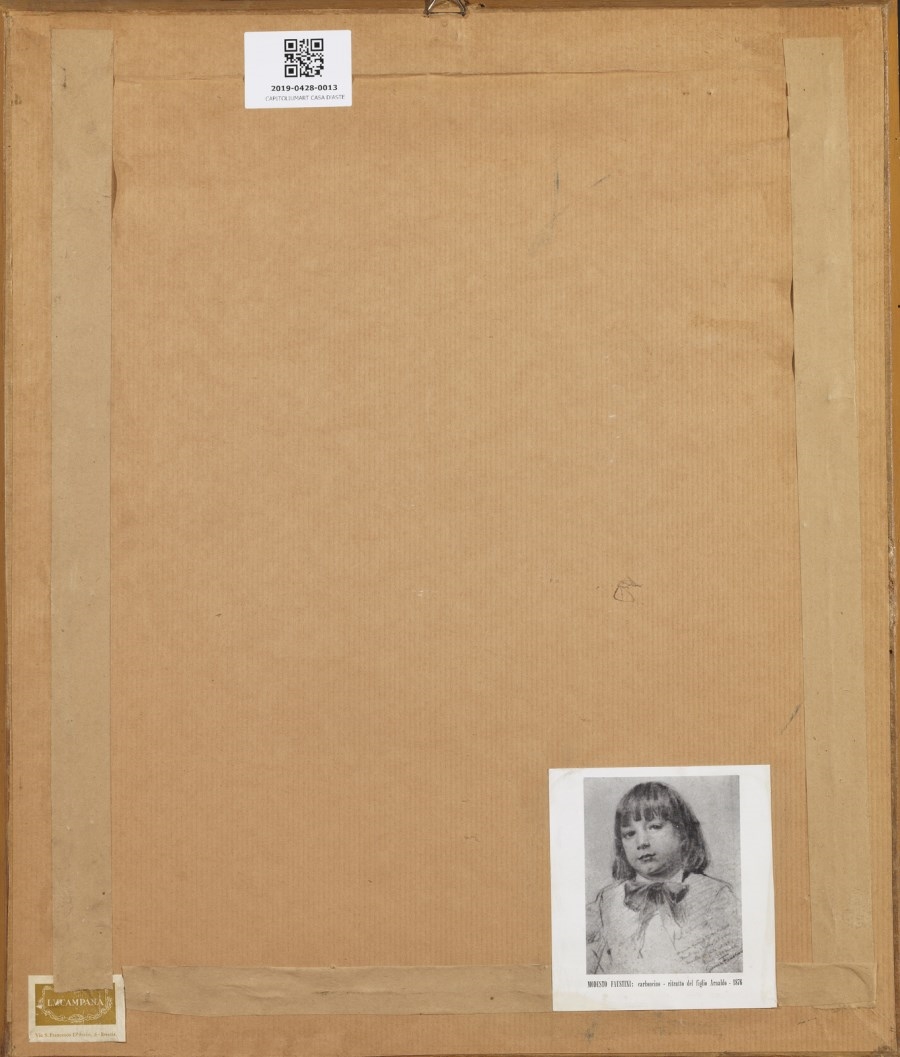 Modesto Faustini | Portrait of son Arnaldo Faustini. (22) | MutualArt