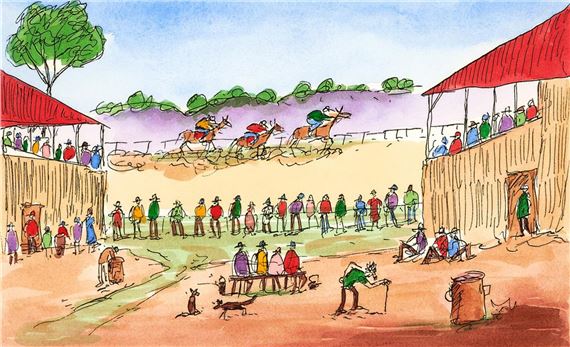 Kevin Charles Hart | Country Races | MutualArt