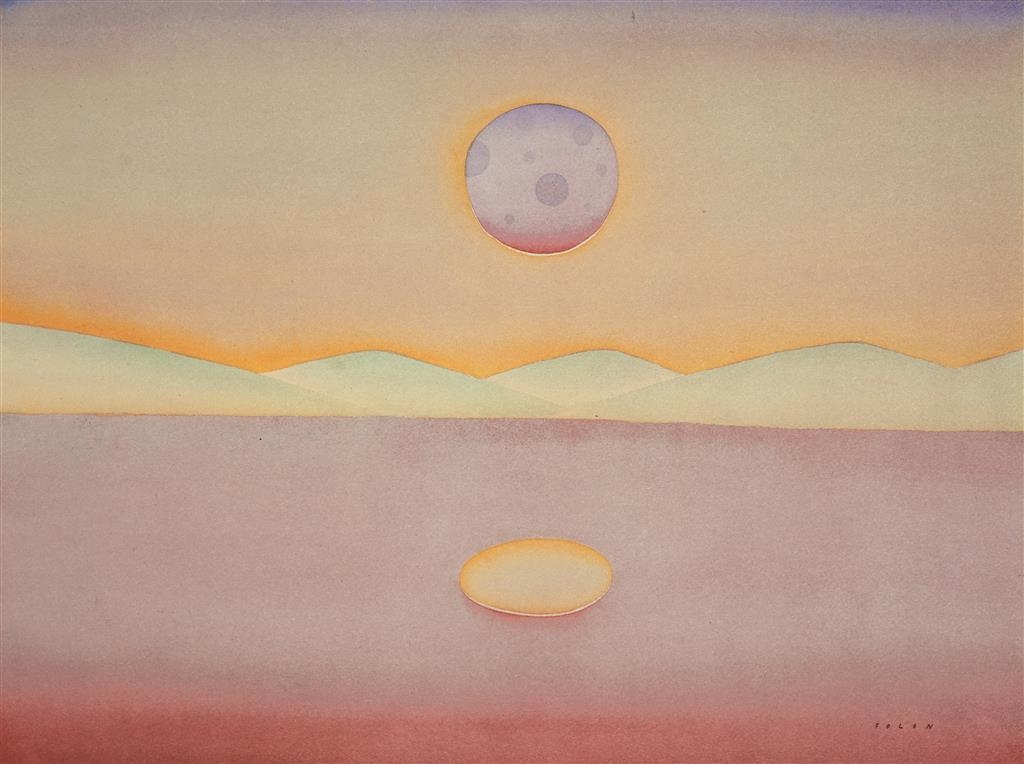 Jean-Michel Folon | Un Trou Dans le Ciel | MutualArt