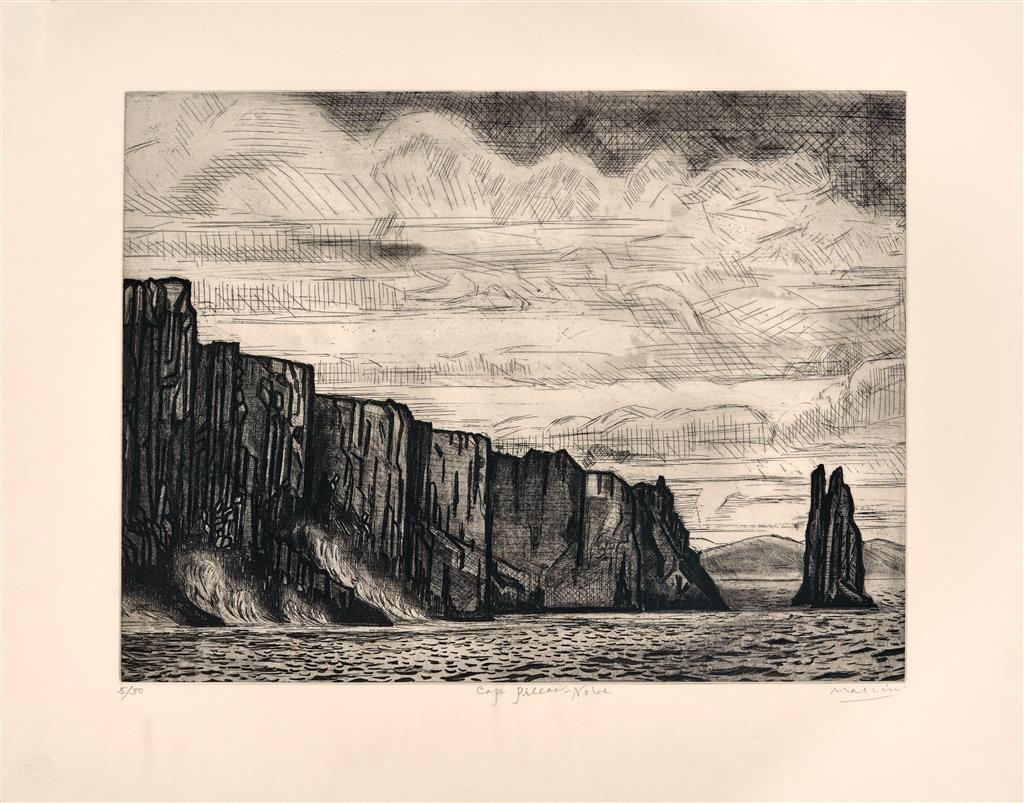 Jeff Makin | Cape Pillar - Noire | MutualArt