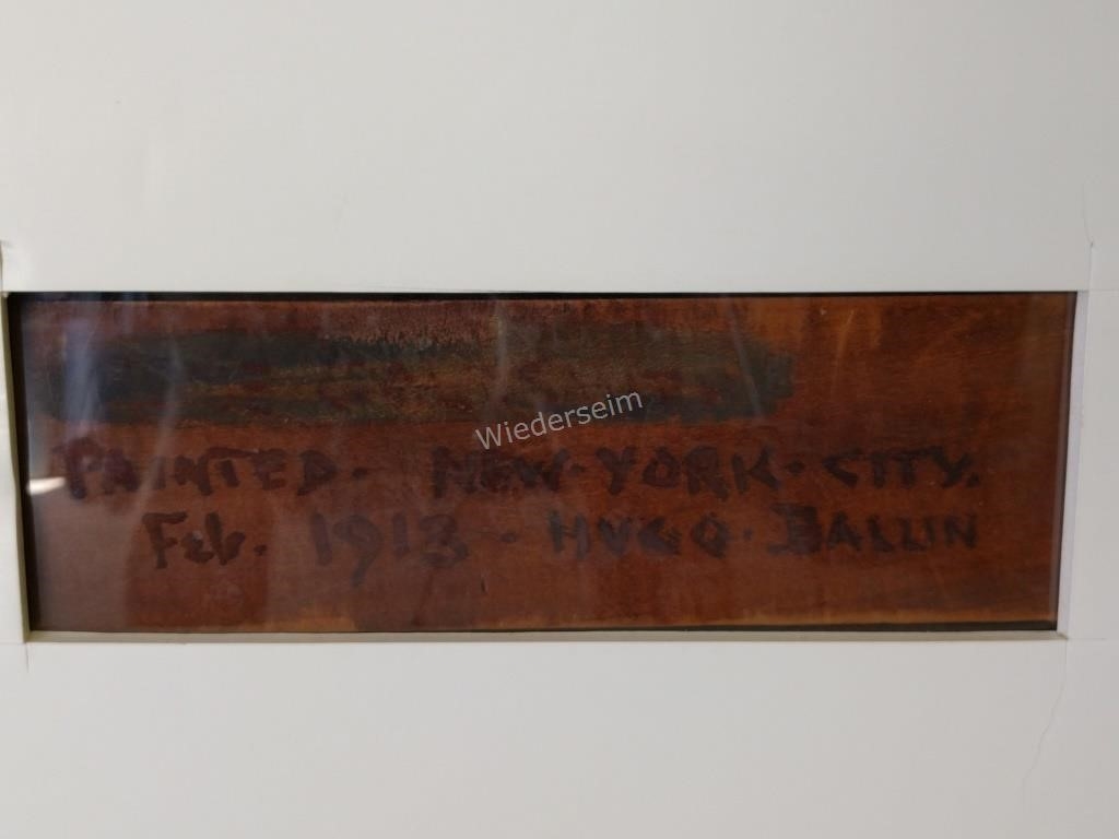 Hugo Ballin | Society Portrait by (1913) | MutualArt