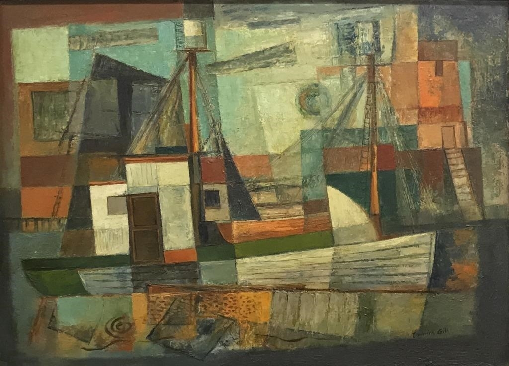 Frederick Gill | Abstract Fisherman's Wharf | MutualArt