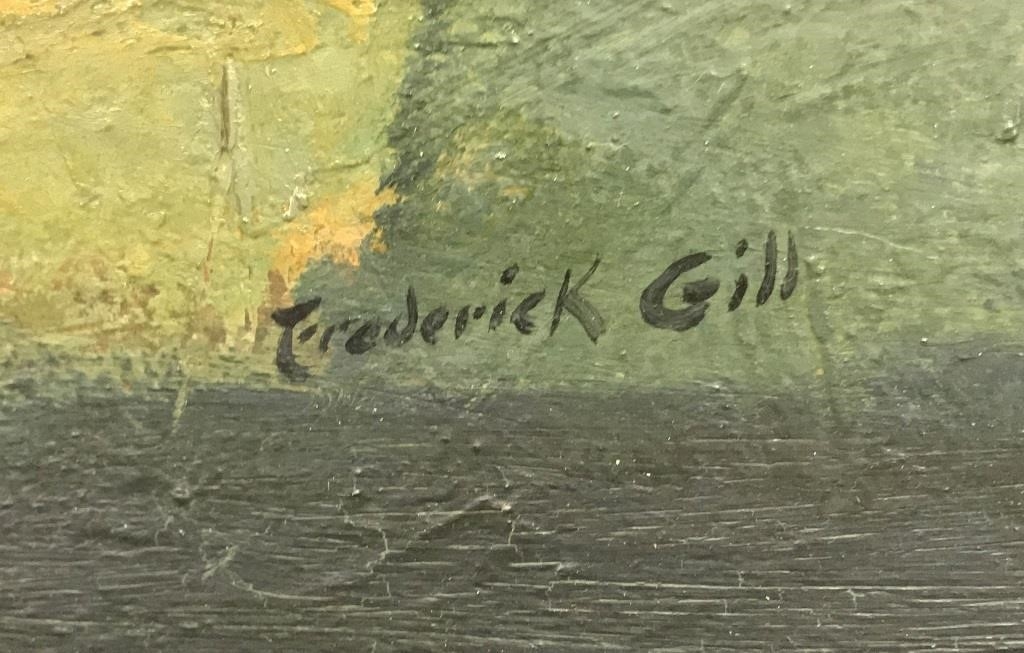 Frederick Gill | Abstract Fisherman's Wharf | MutualArt