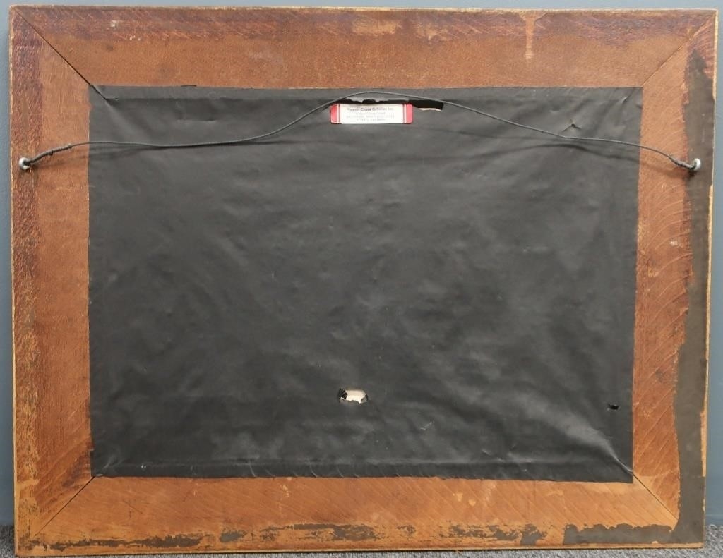 Hugo Anton Fisher | Watercolor of Man Herding Sheep | MutualArt