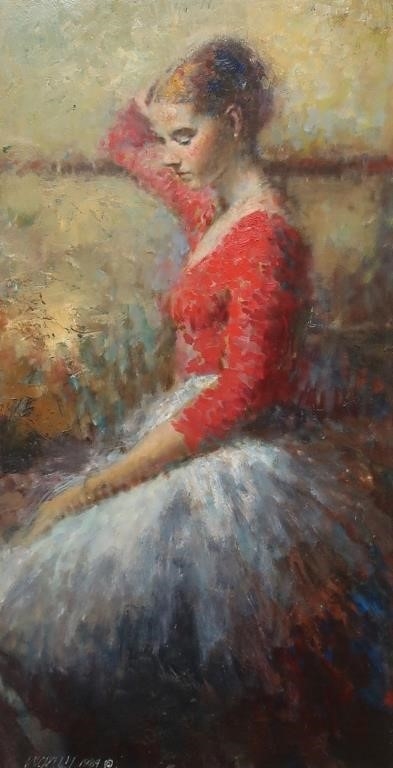 Clemente Micarelli | Portrait of a Young Dancer | MutualArt