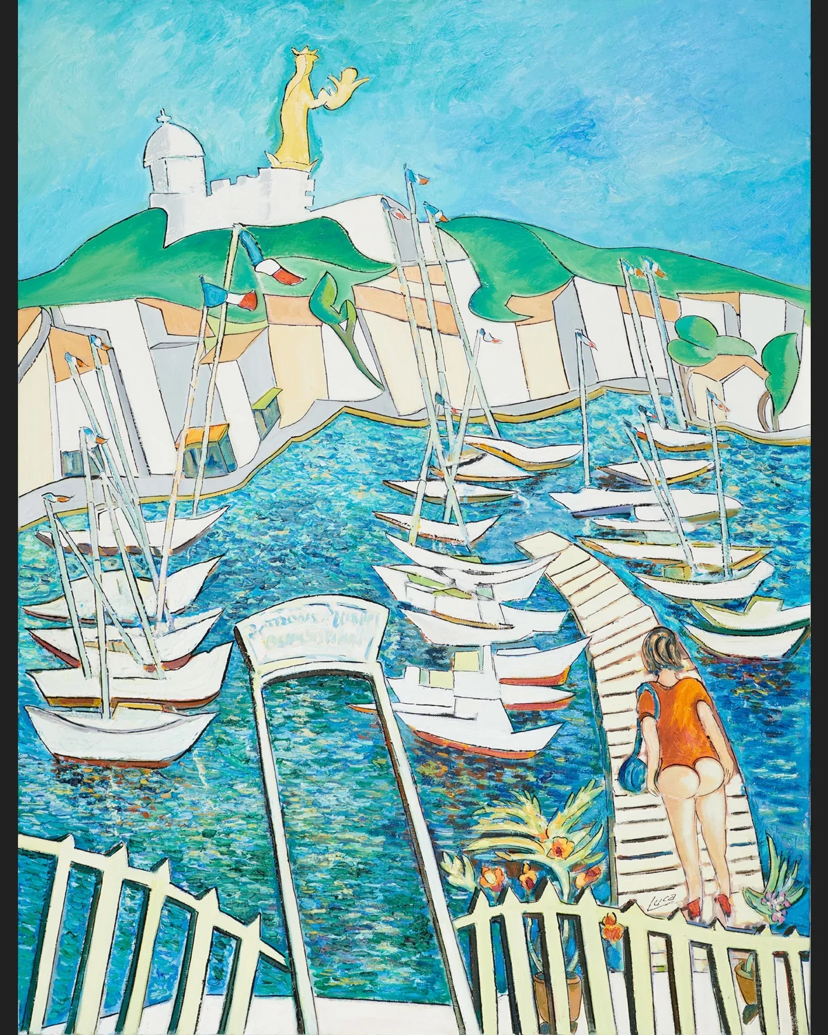 Claude Luca | VIEUX PORT MARSEILLE | MutualArt