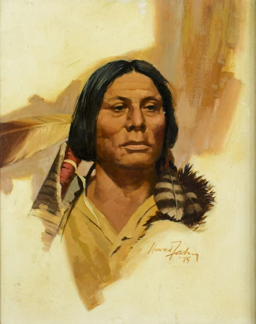 Howard Forsberg | Chief Gall, Sioux (1975) | MutualArt