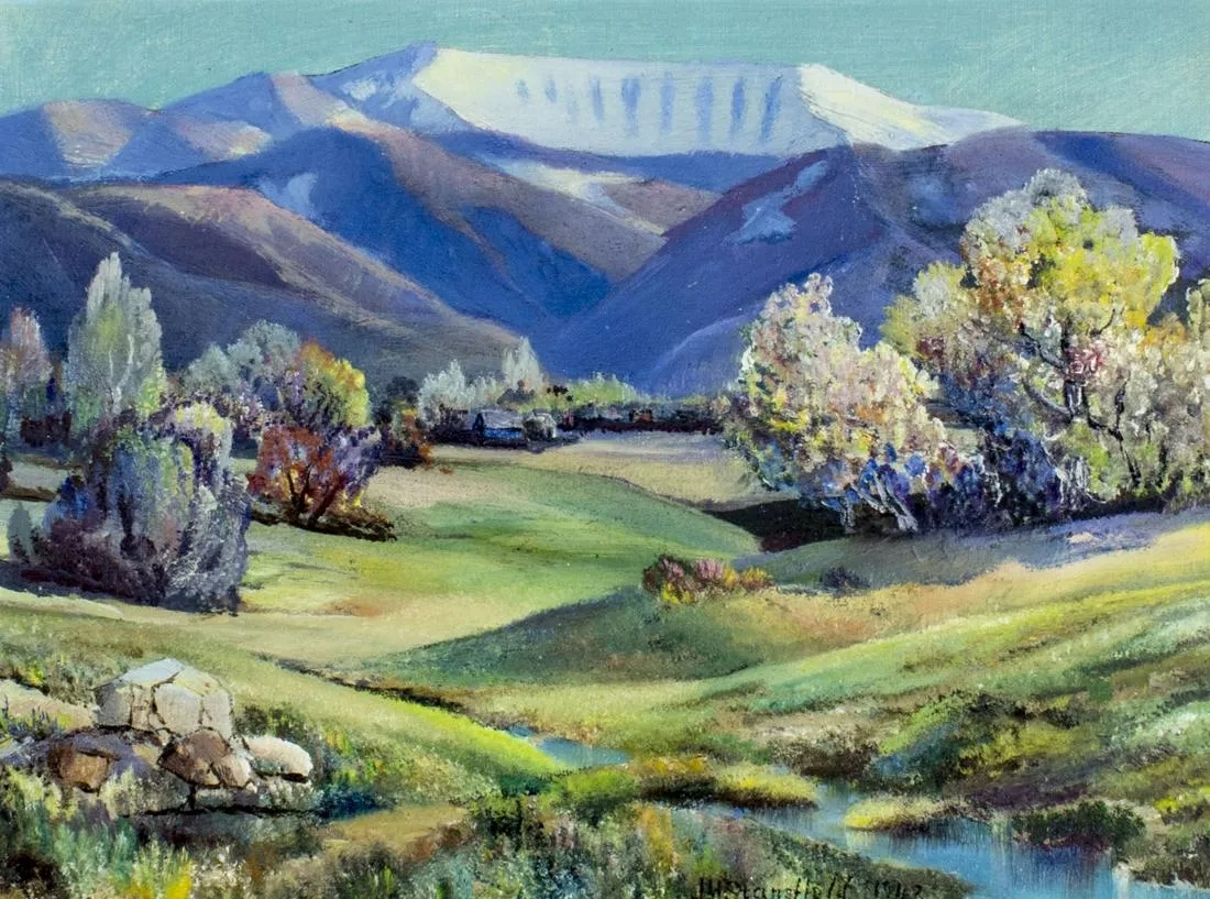 John Heber Stansfield | Landscape (1943) | MutualArt