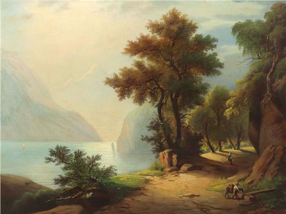 Guido Hampe | Berglandschaft | MutualArt