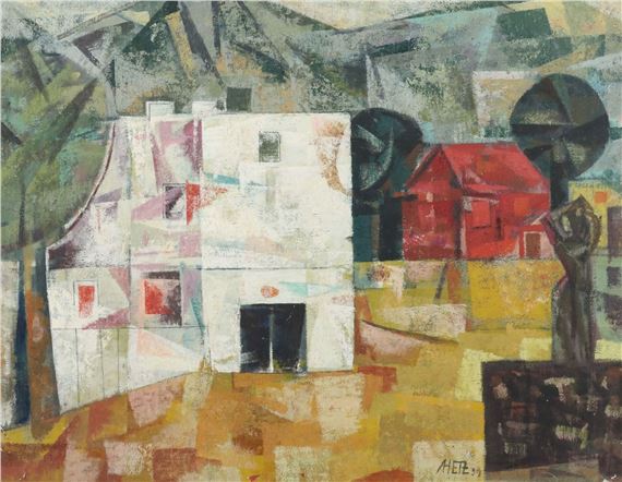 Alfred Hetz | Süddeutsche Landschaft (1959) | MutualArt