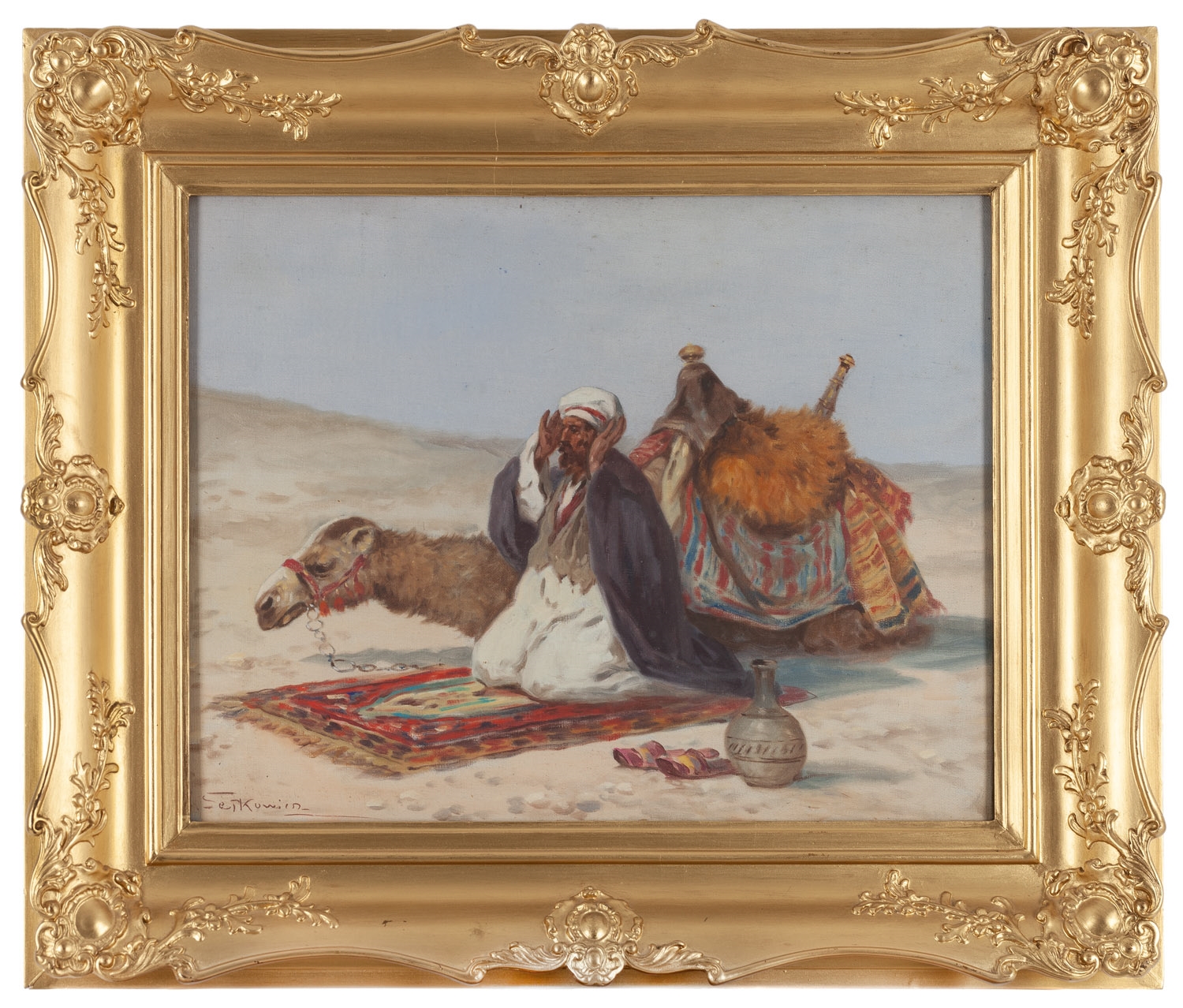 Adam Setkowicz | Bedouin's prayer | MutualArt