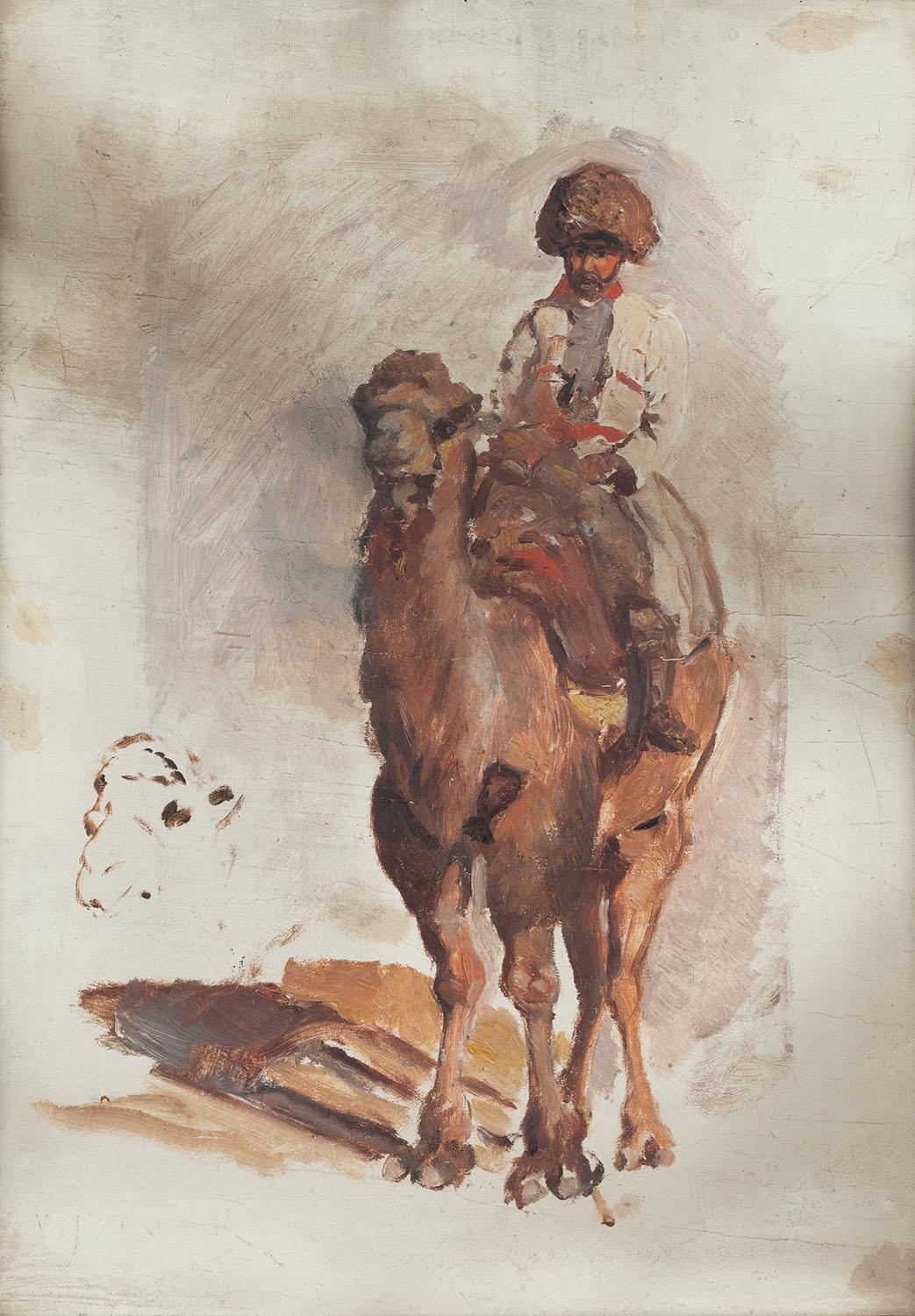 Waclaw Pawliszak | Wanderer on the camel | MutualArt