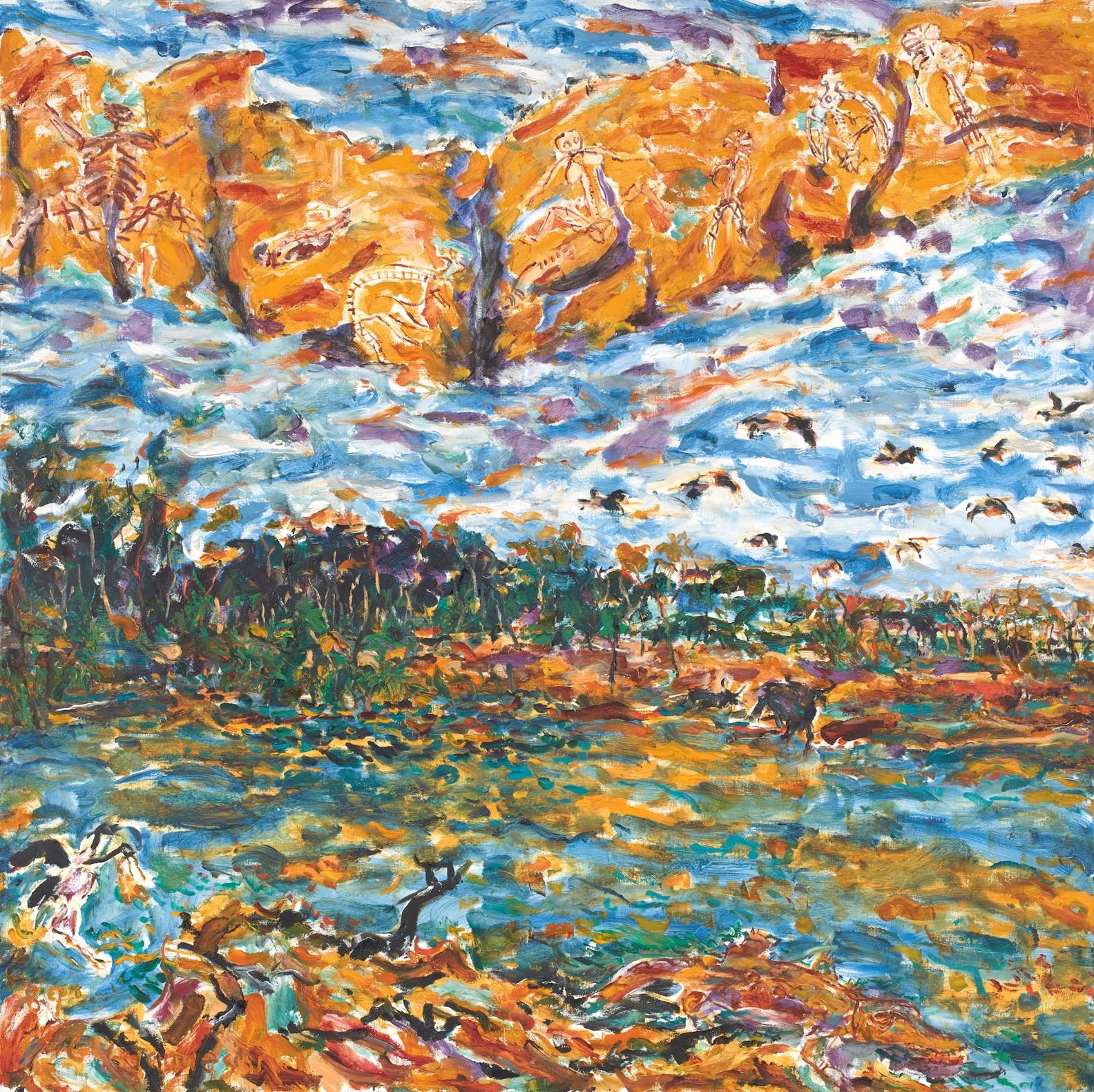 Gil Jamieson | Alligator River (1989) | MutualArt