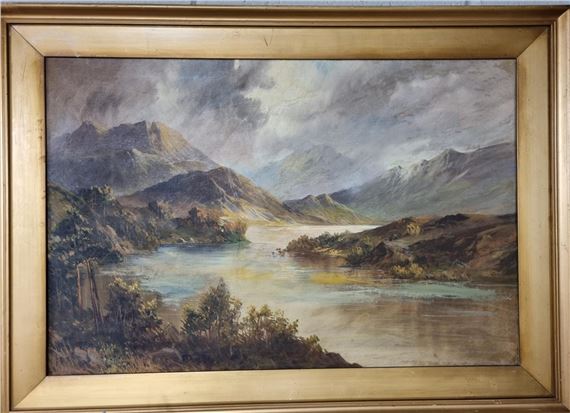F. E. Jamison | A Highland scene | MutualArt