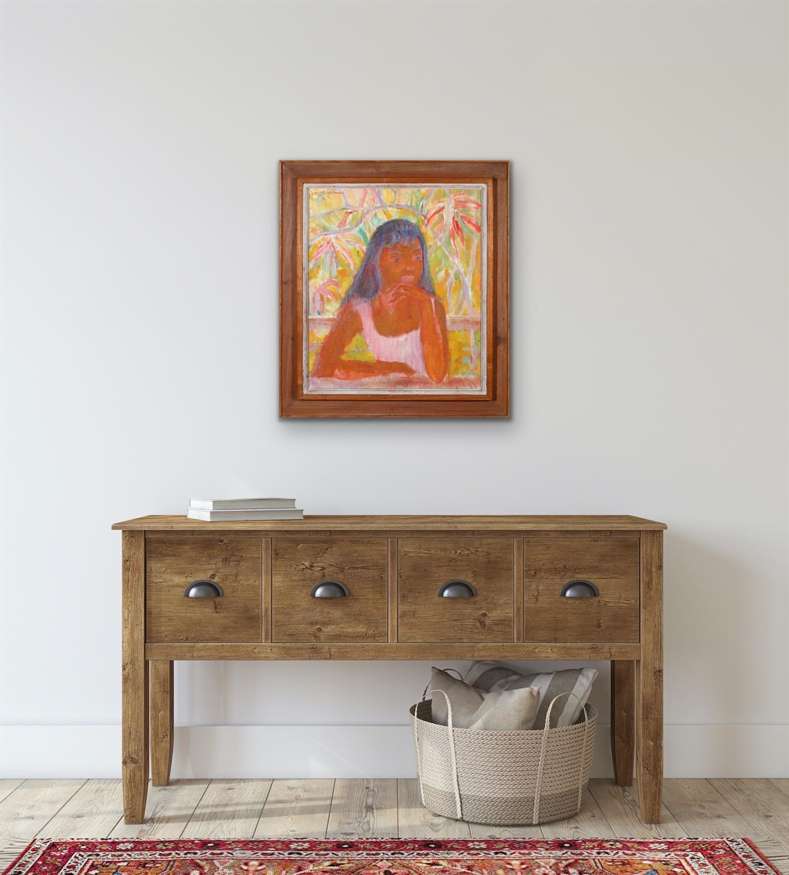 Theo Meier | Portrait of Laiad (1966) | MutualArt