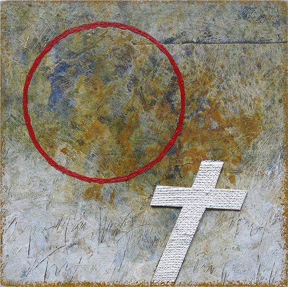 Roy Ray | Composition with a circle and a cross | MutualArt