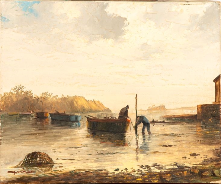 Raymond Quence | The Boats | MutualArt