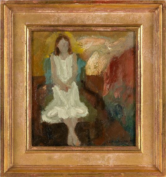 Cynthia Packard | (Girl in my Chair). (1995) | MutualArt