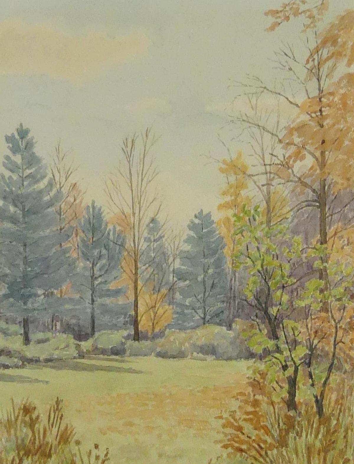 Frank Phillip Allen II | Pine Trees at Woodeden | MutualArt