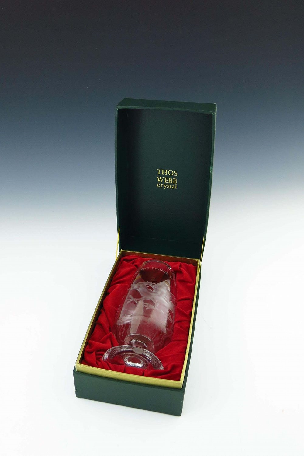 Thomas Webb | A Thomas Webb limited edition glass vase (1969) | MutualArt