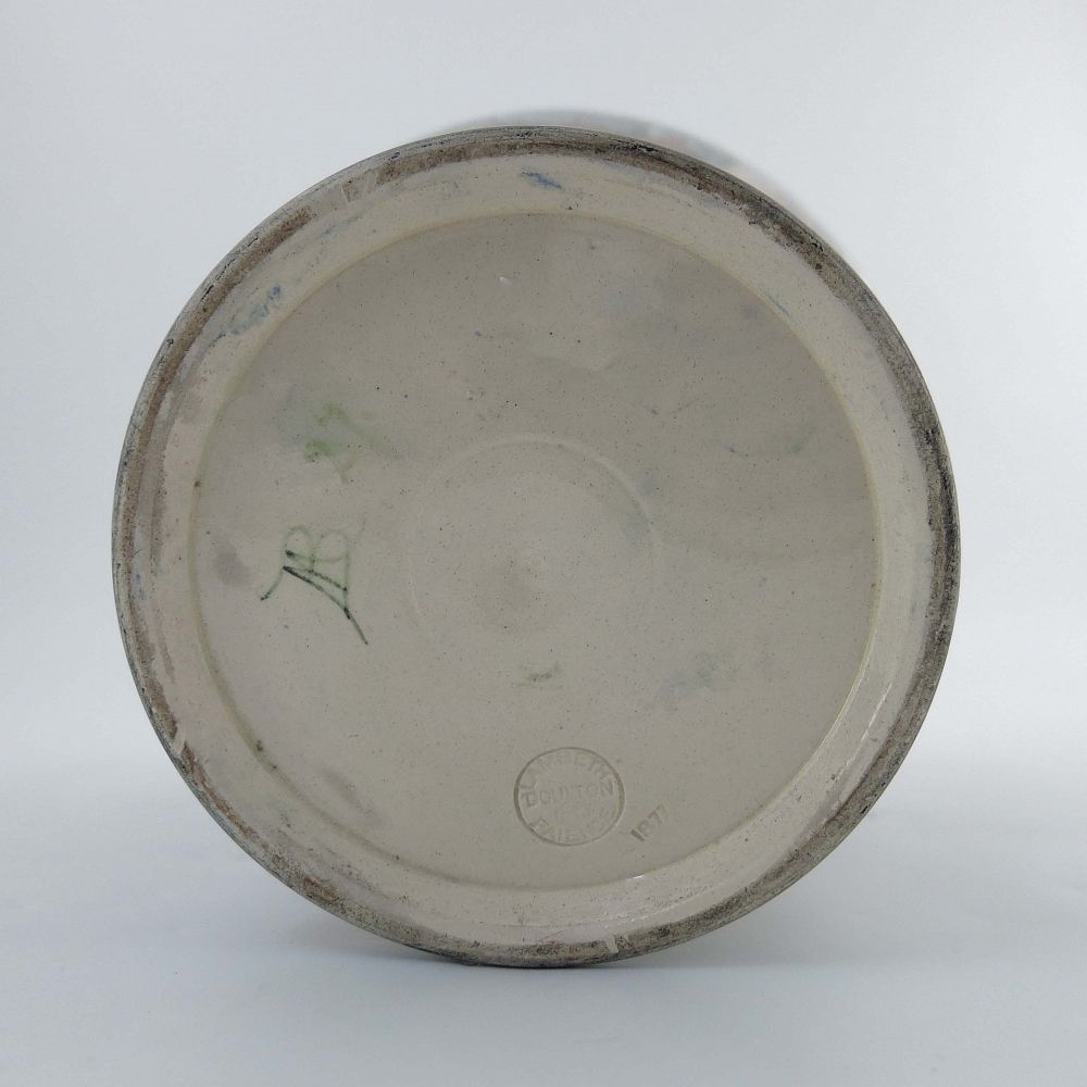 Mary Butterton | A faience painted vase (1877) | MutualArt
