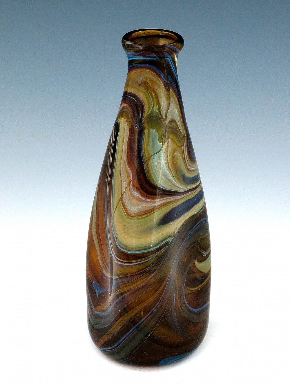 Christopher Dresser | A Clutha style chalcedony glass vase | MutualArt
