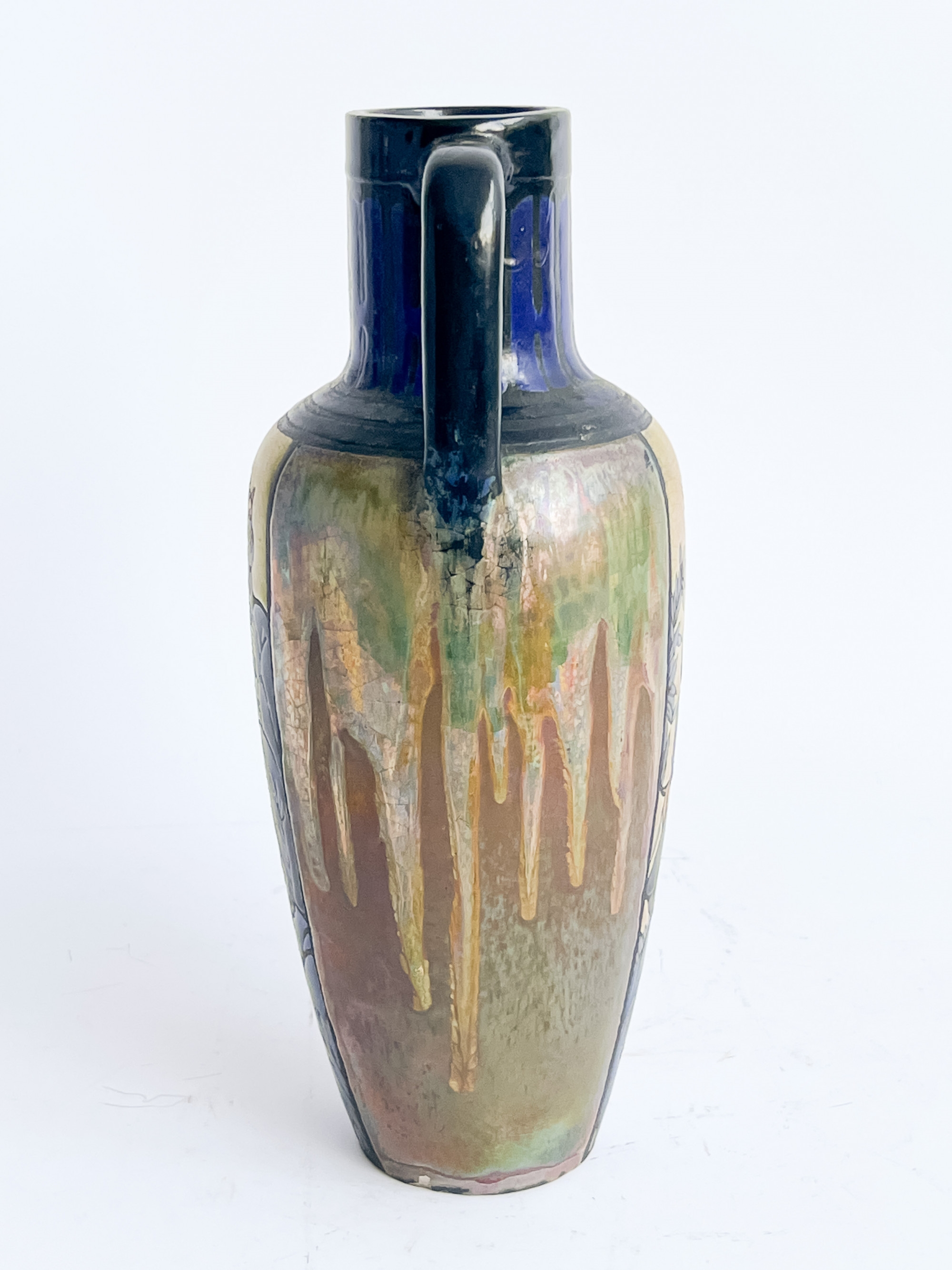 Jean Barol | 'Satyr' Vase | MutualArt