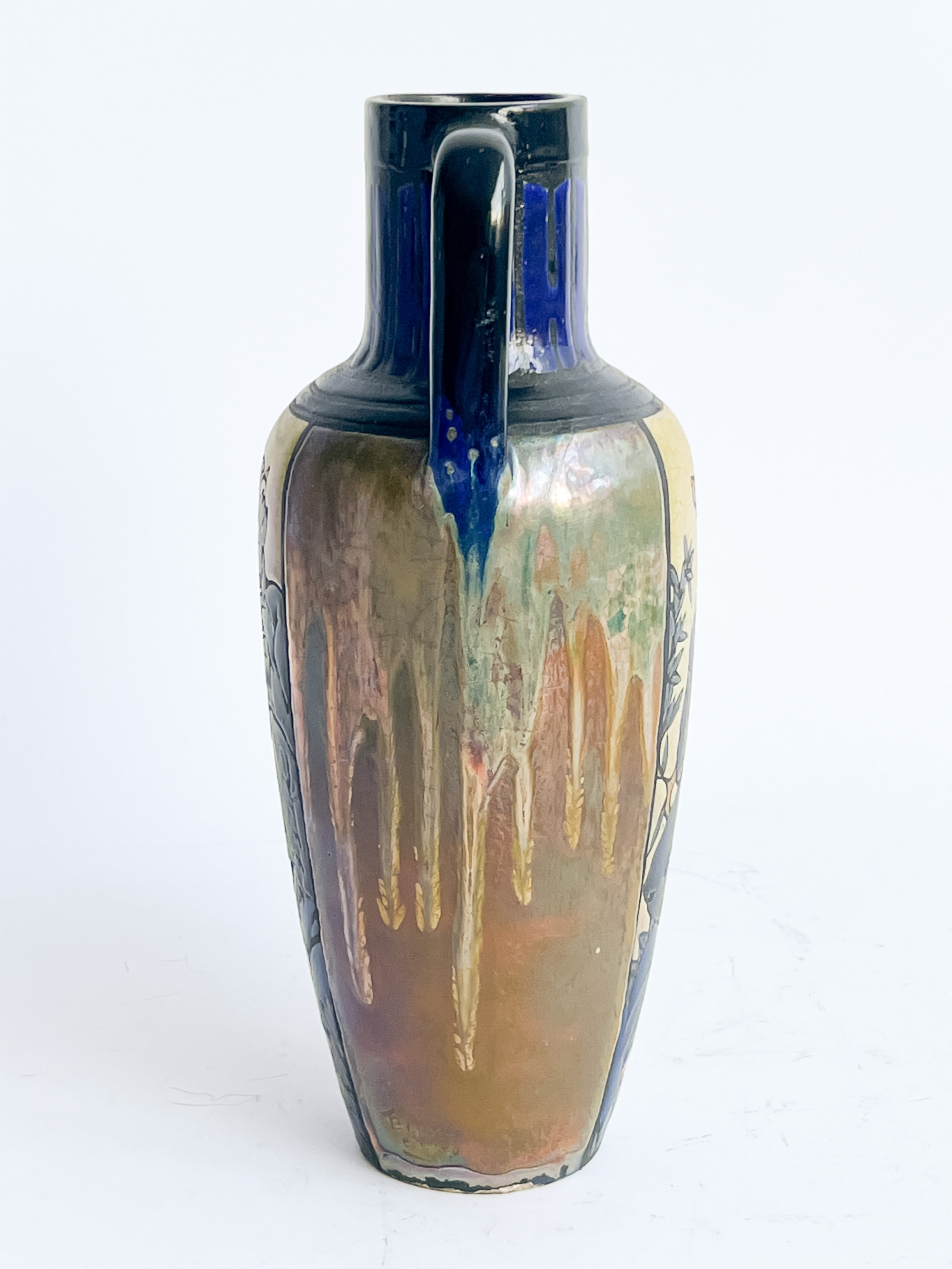 Jean Barol | 'Satyr' Vase | MutualArt