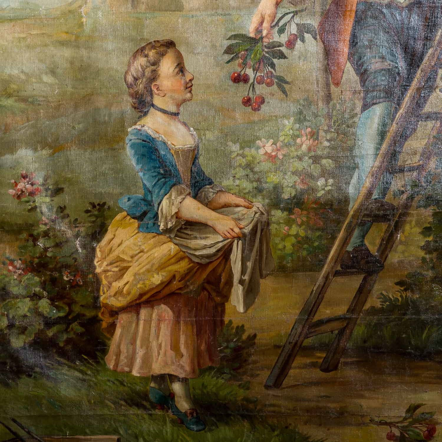 Italian School, 19th Century | The cherry pickers (19th Century ...