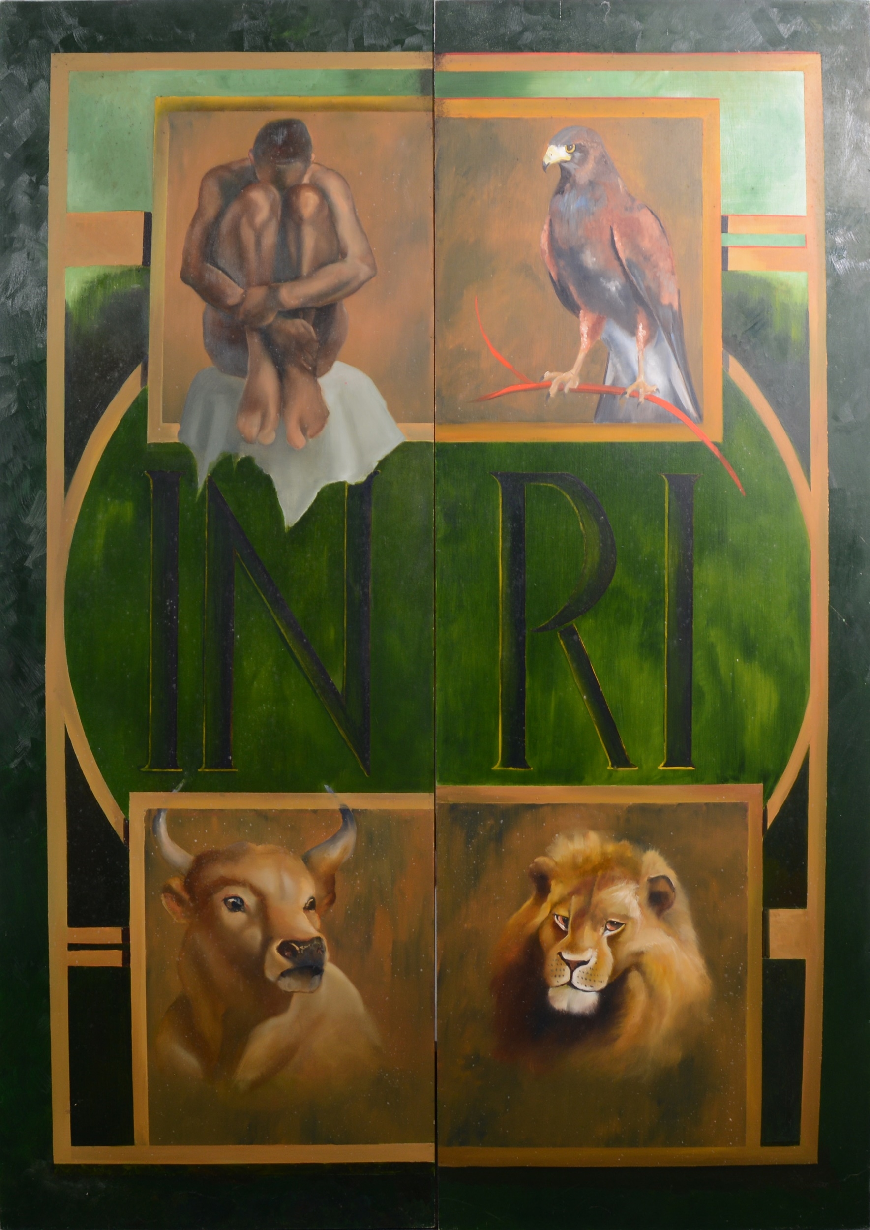 John Voss | Christ Crucified, and a diptych | MutualArt