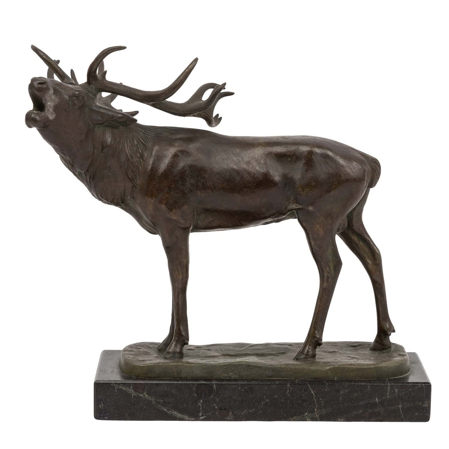Josef Franz Pallenberg | Roaring Deer | MutualArt
