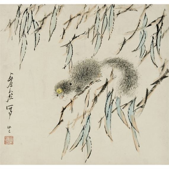Xu Gu | A CHINESE PAINTING OF SQUIRREL | MutualArt