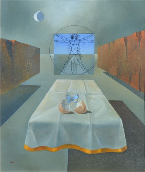 John Voss | Vitruvian Man | MutualArt