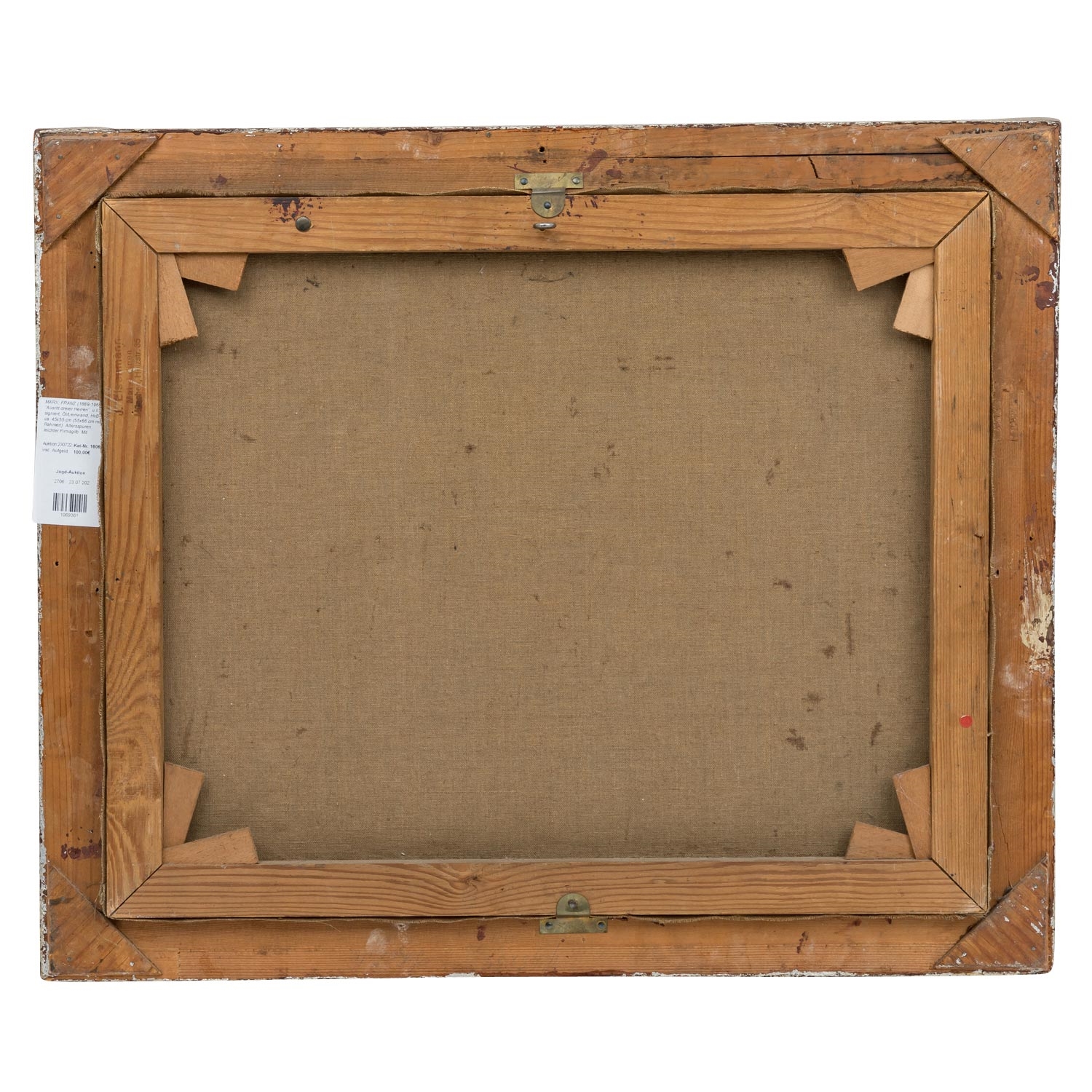 Franz Marx | Three men riding out | MutualArt