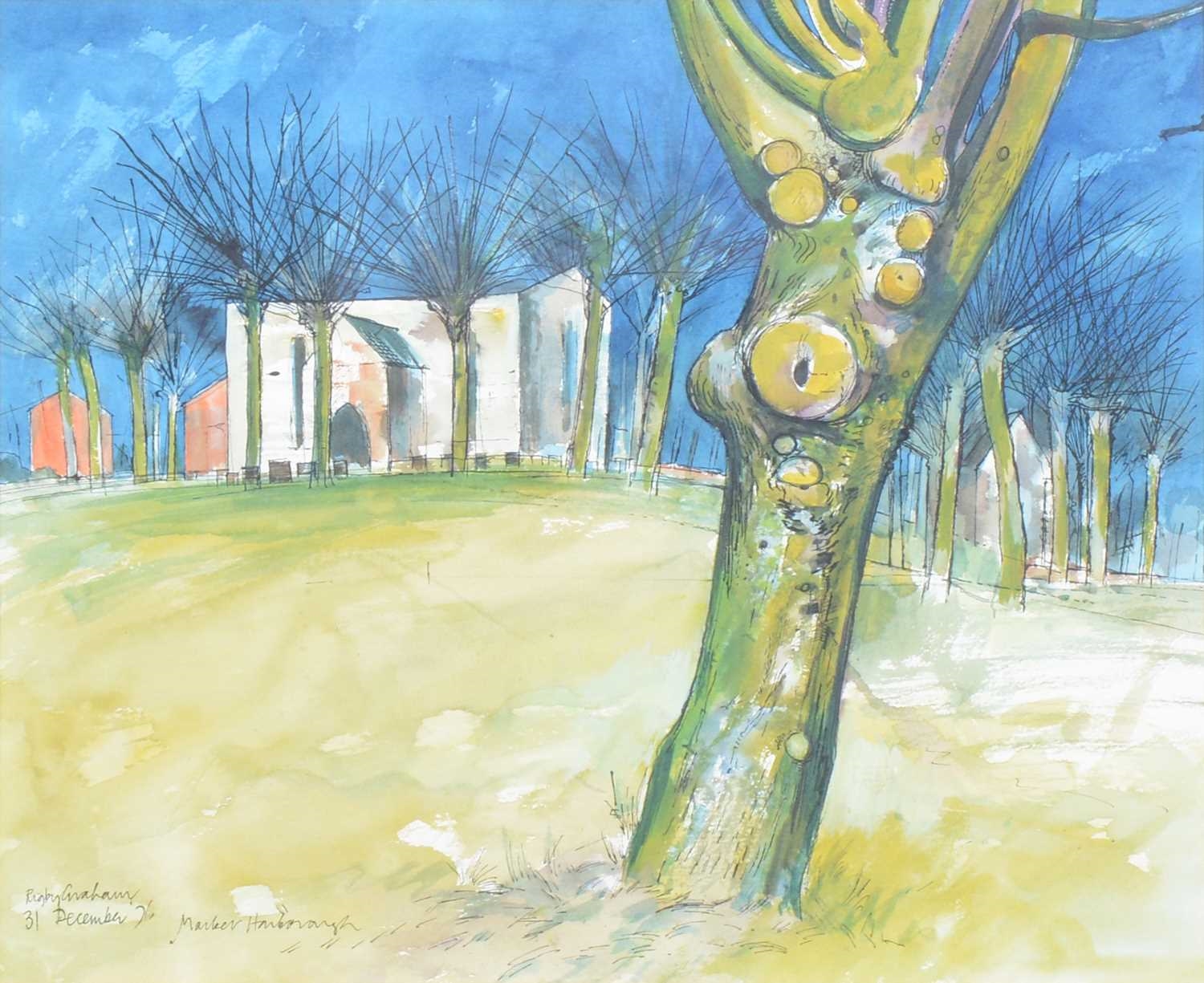 Rigby Graham | St Mary in Arden Churchyard (1976) | MutualArt