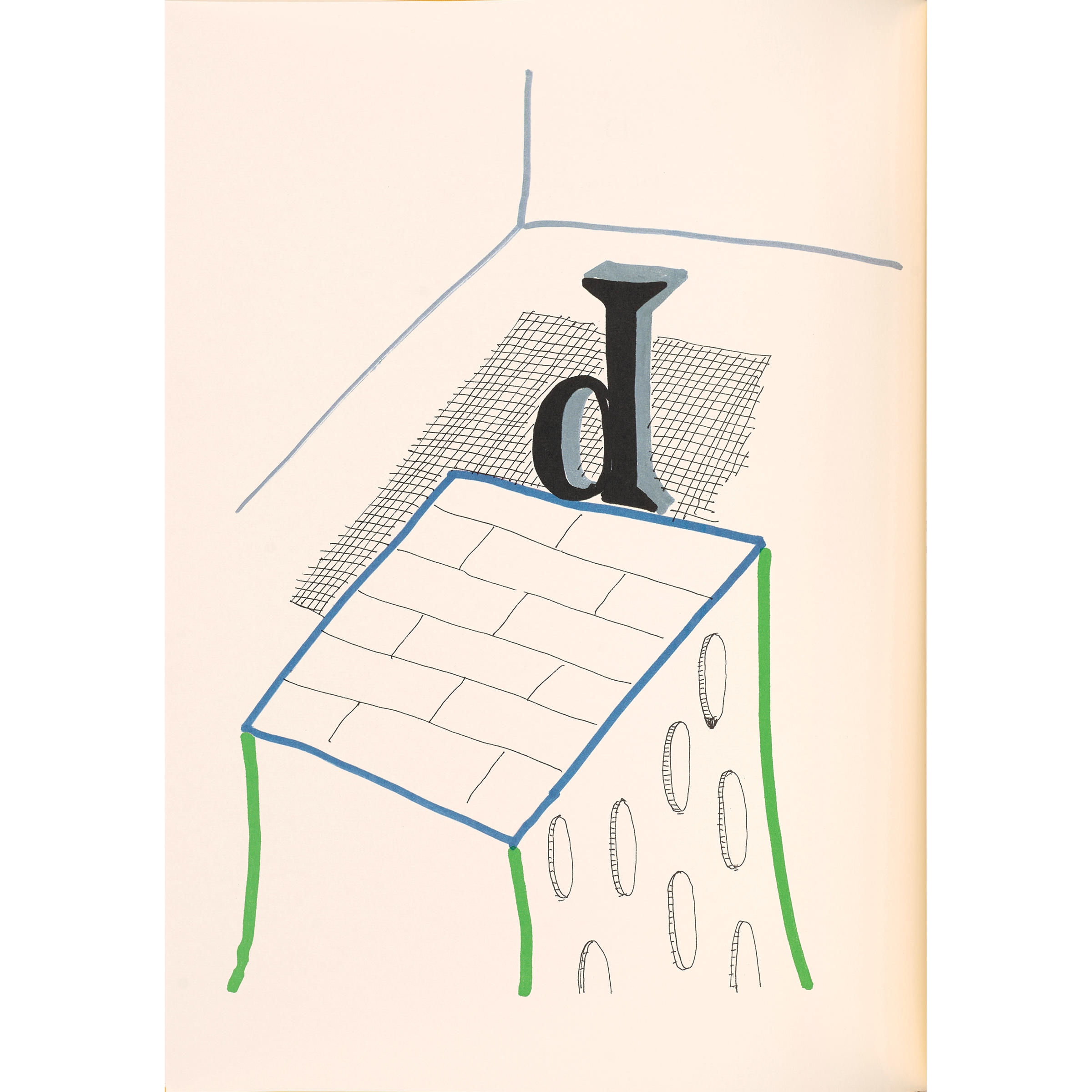 David Hockney | Hockney's Alphabet (26 works) (1991) | MutualArt