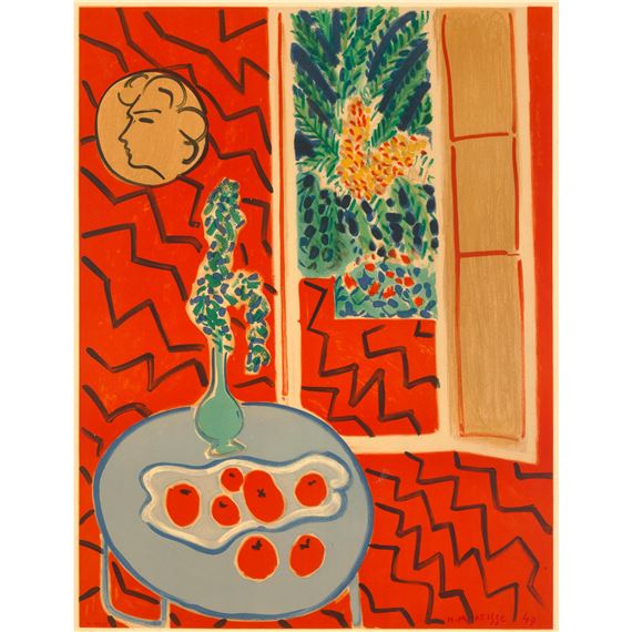 Henri Matisse | Still Life in a Red Room (1947) | MutualArt