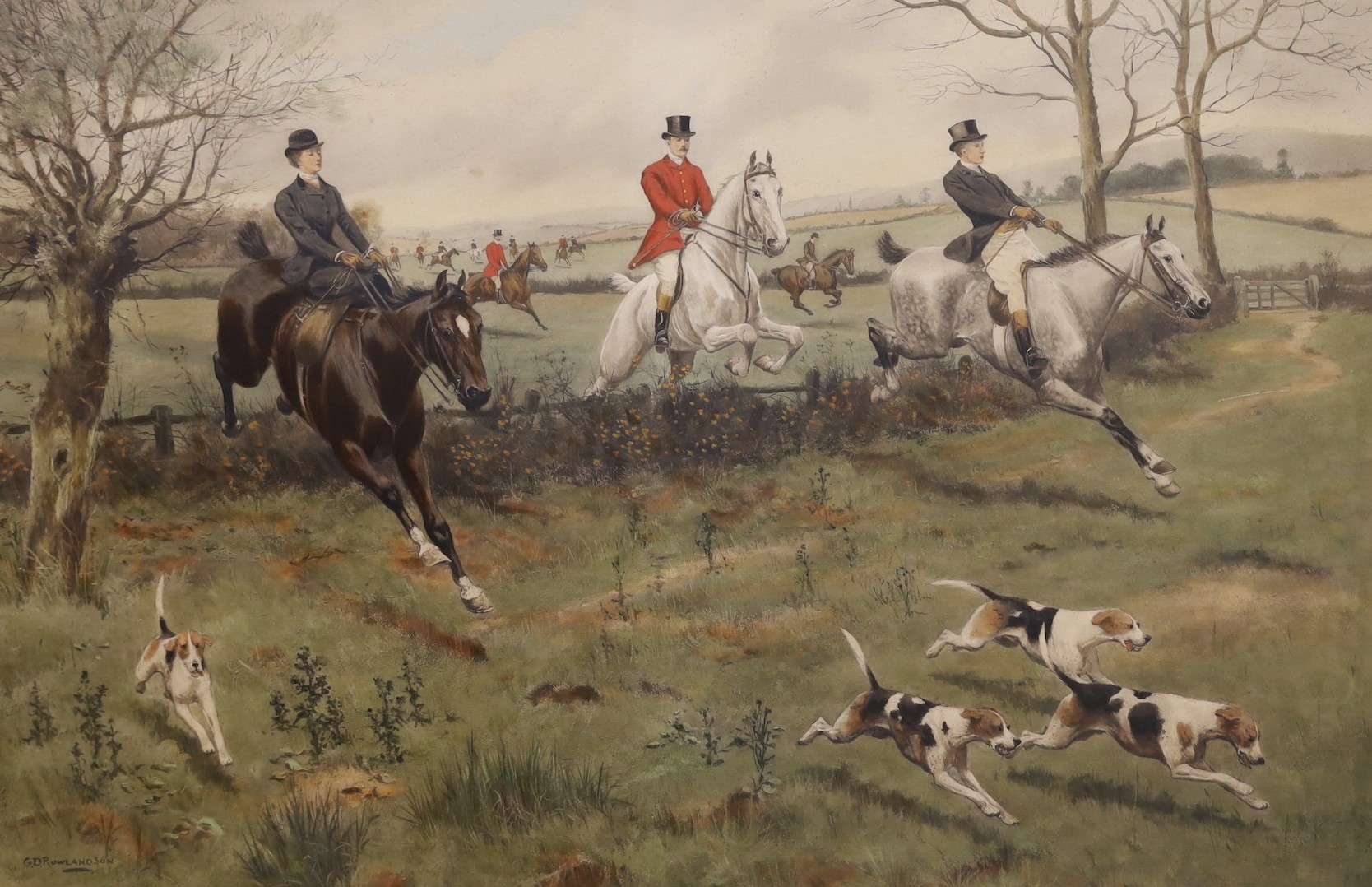 George Derville Rowlandson | ‘A Business like This’ and ‘My Lady Leads ...