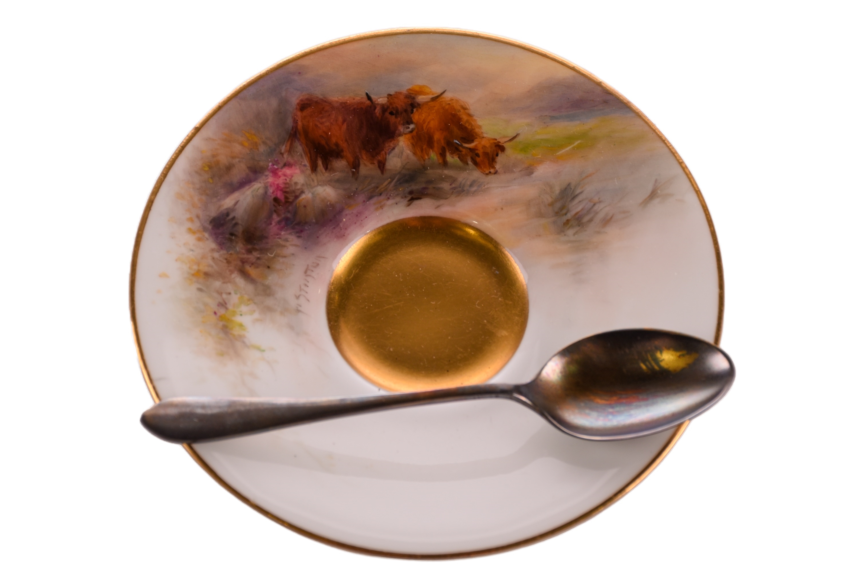 Harry Stinton | A presentation cased Harry Stinton for Royal Worcester ...