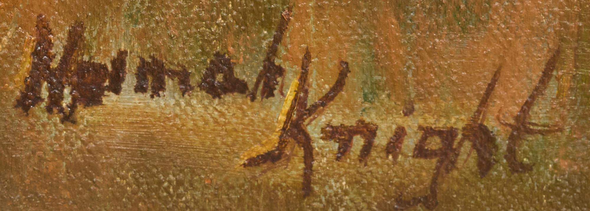 Normah Knight | Red Oak on the River | MutualArt