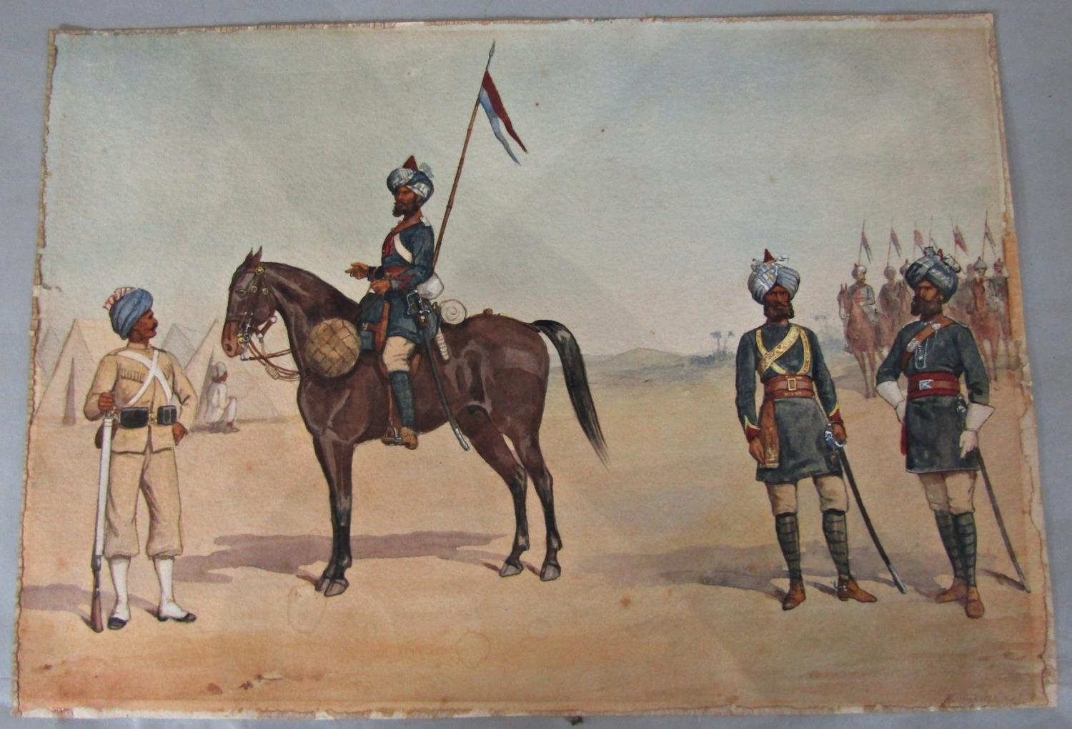 Richard Simkin | Indian Native Troops (83) | MutualArt