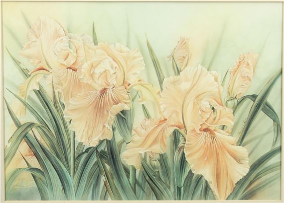 Anna Chen | YELLOW IRISES | MutualArt