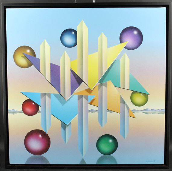 Randy Dunham | PECULIAR GEOMETRIC STRUCTURE | MutualArt