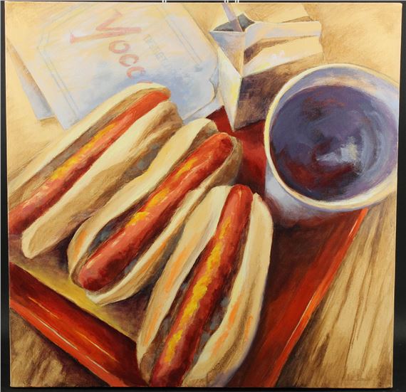 John Gaydos | Hot Dog Painting | MutualArt