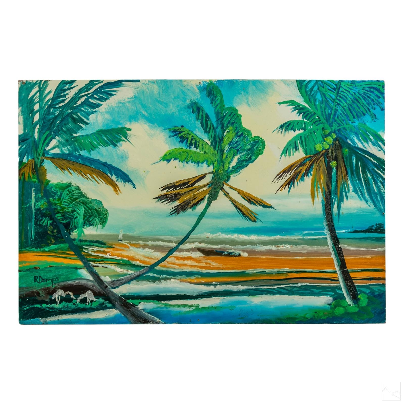 Rodney Demps | Florida beach landscape | MutualArt