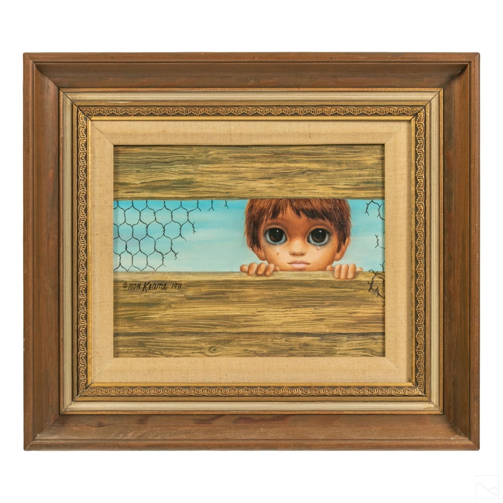 Margaret Keane | Big Eyes portrait (1971) | MutualArt