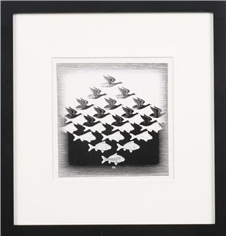 Maurits Cornelis Escher | Encounter (Circa 1944) | MutualArt