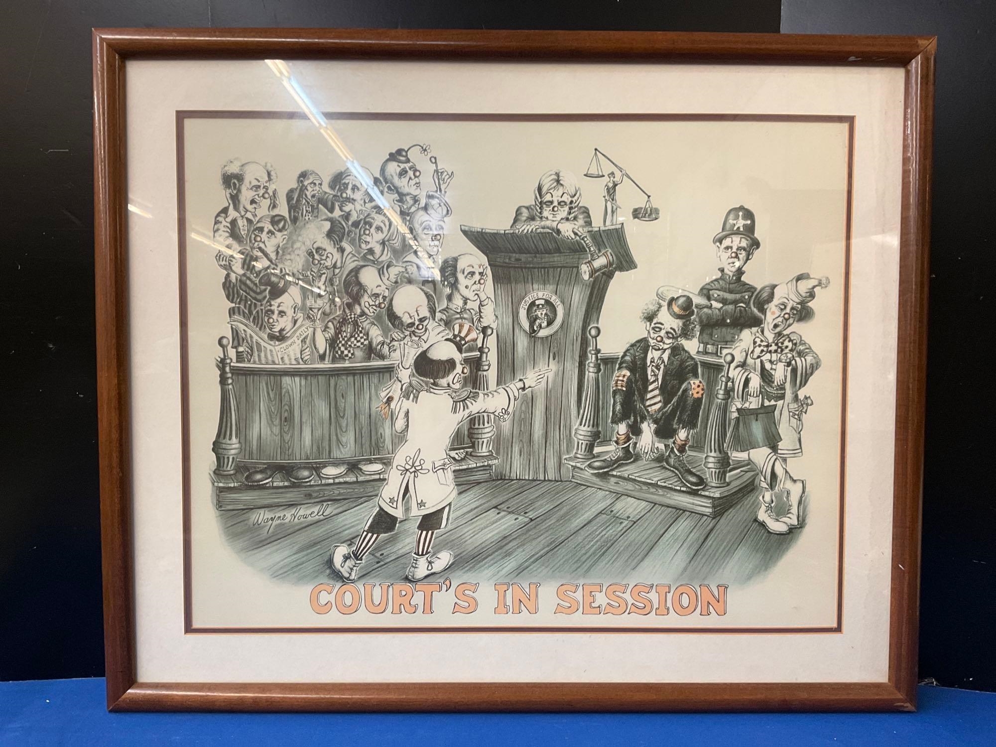 Wayne Howell | Court’s In Session | MutualArt