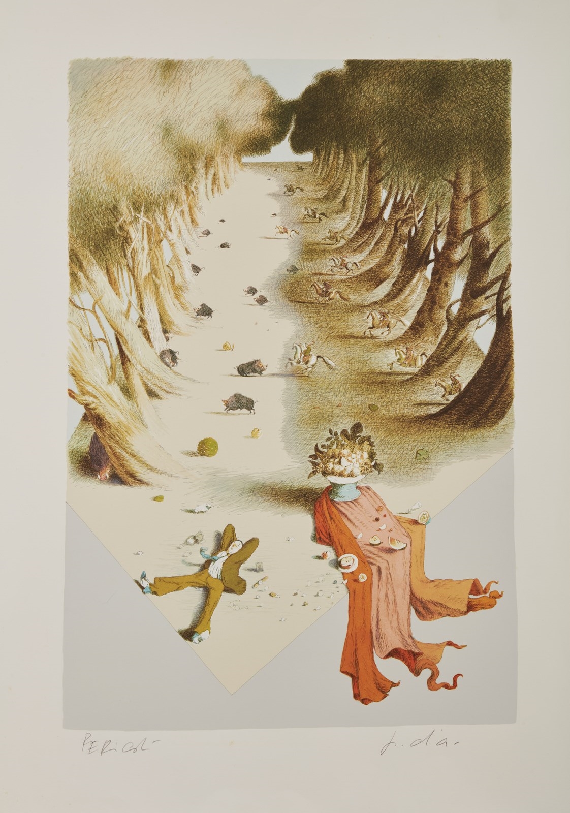 Tullio Pericoli | Untitled. | MutualArt